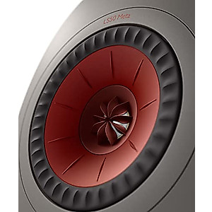 KEF LS50 Meta Passive Bookshelf Speakers - Pair (Titanium Grey)