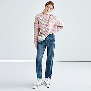 hash bubbie Womens Platform Shoes White Platform Sneakers Black Low Top Tennis Shoes Lace up Fashion Canvas Sneakers for Girls （White.US8）