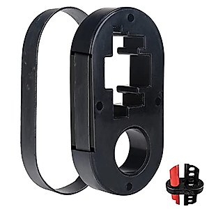 3mirrors Handle Keeper for Hi-Lift Jack Lifter, Built-in Steel Plate Super Durable Sun-Resistant Rubber Handle Bar Protector Jack Handle Holder Upgrade