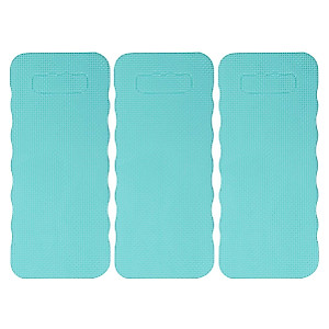 3pcs Kneeling Pad Protection Elbow Pads Thicken Sponge Kneeling Work Mat Under Car Mat Foam Creeper Pad Cushion for Gardening Yard Yoga Sport Bath Green