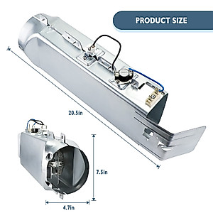 【Upgraded】DC97-14486A Samsung Dryer Heating Element DC97-14486D for Samsung DV40J3000EW/A2 DV42H5000EW/A3 DV45H7000EW/A2 DVE50M7450W/A3 DV42H5200EW/A3 DV48H7400EW/A2