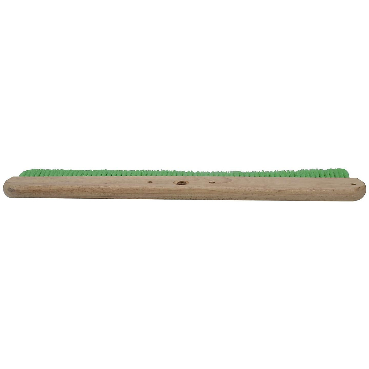 MARSHALLTOWN Wood Backed Concrete Broom, Green Nylon Bristles, 36 Inch, Fine Finish, Made in USA, 6561