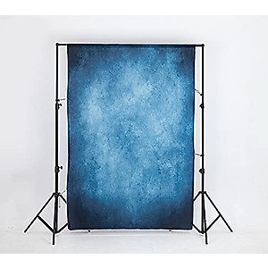 Kate 5x7ft Dark Blue Abstract Backdrops Blue Portrait Professional Backgrounds Retro Backdrop