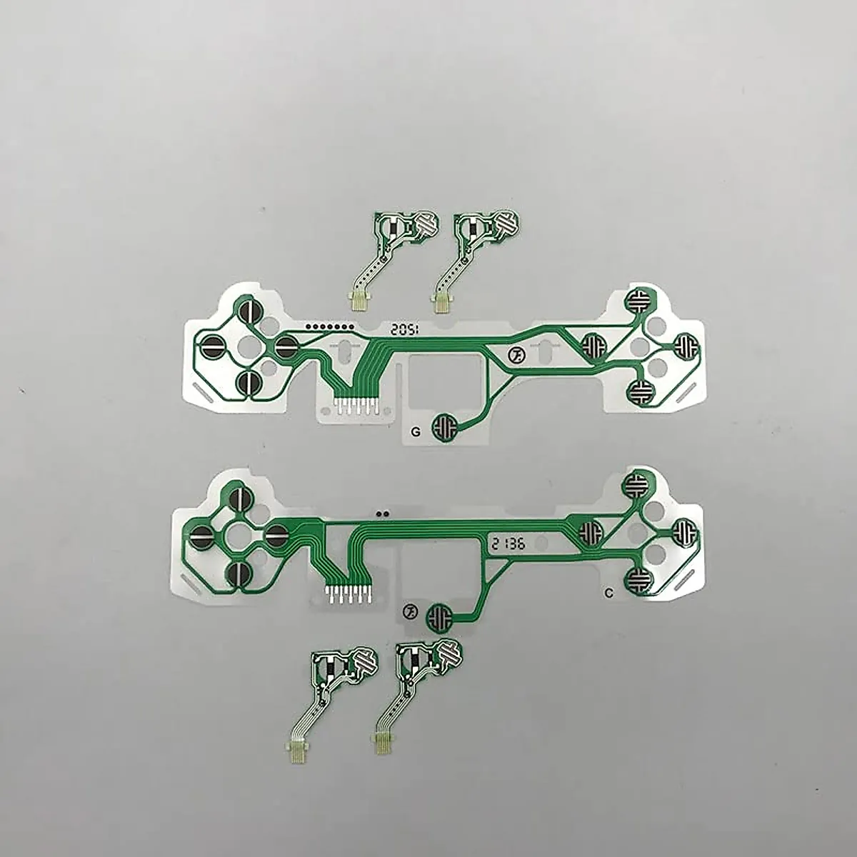 Conductive Film Keypad Flex Cable for PS5 Version 1.0 2.0 Controller Button Ribbon Circuit Board Replacement (Old V1.0)