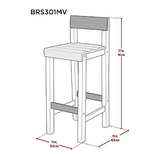 Margaritaville Outdoor Indoor Wood Bar Stool - One Particular Harbour