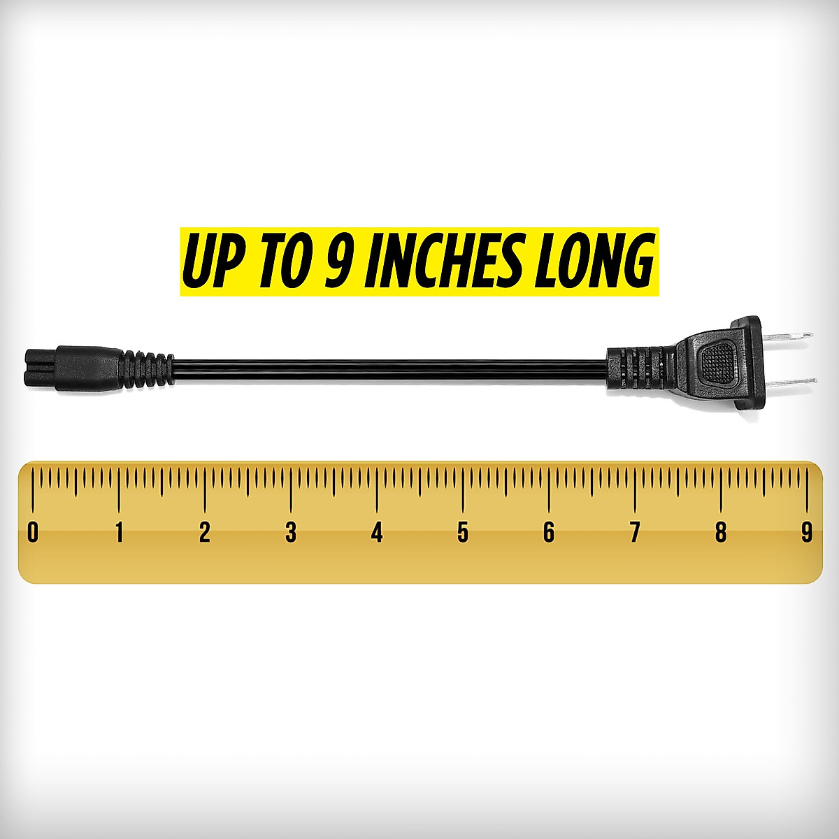 Guard Dog Security Charger Cord for Stun Gun - Flashlight Universal Charging Cord - Expandable to 17 inches, Long, Durable, Expandable, Long-Lasting, Quick Charge Compatible