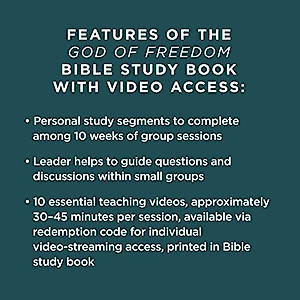 God of Freedom - Bible Study Book with Video Access: A Study of Exodus 19–40