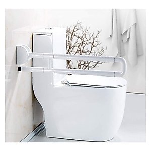 Grab Bar Bathroom for Bathtubs and Showers, Handrails for Kitchen Stairs Toilet Shower Ramp Bathtub Handrail Safe Aid Armrests, for The Elderly with (Color : Light Green, Size : 75cm)