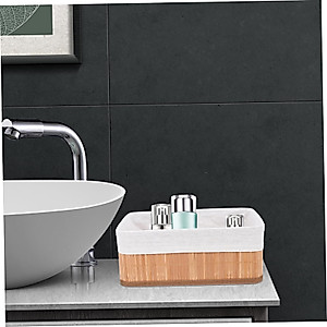 LALAFINA 3pcs Storage Basket Household Table Basket Household Desk Basket Office Desk Basket Office Accessory Home Accessory Household Desk Organizers Desktop Baskets