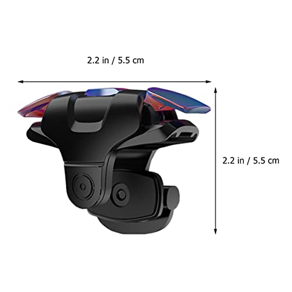 Mikikit Phone Handle 3 Pairs Mobile Mobile Game Controller Mobile Phone Gaming Triggers Gamepad Mobile Game Trigger Controller Joystick Grips