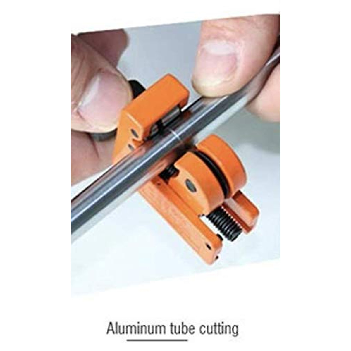 Edward Tools Harden Pro Mini Pipe Cutter 1/8” to 7/8” - Cuts Copper, Aluminum, Metal - Multi Use Tube Cutter, PVC Cutter - Cuts Arrows, Lines - Heavy Duty Steel Blade Pipe Cutter Wheel