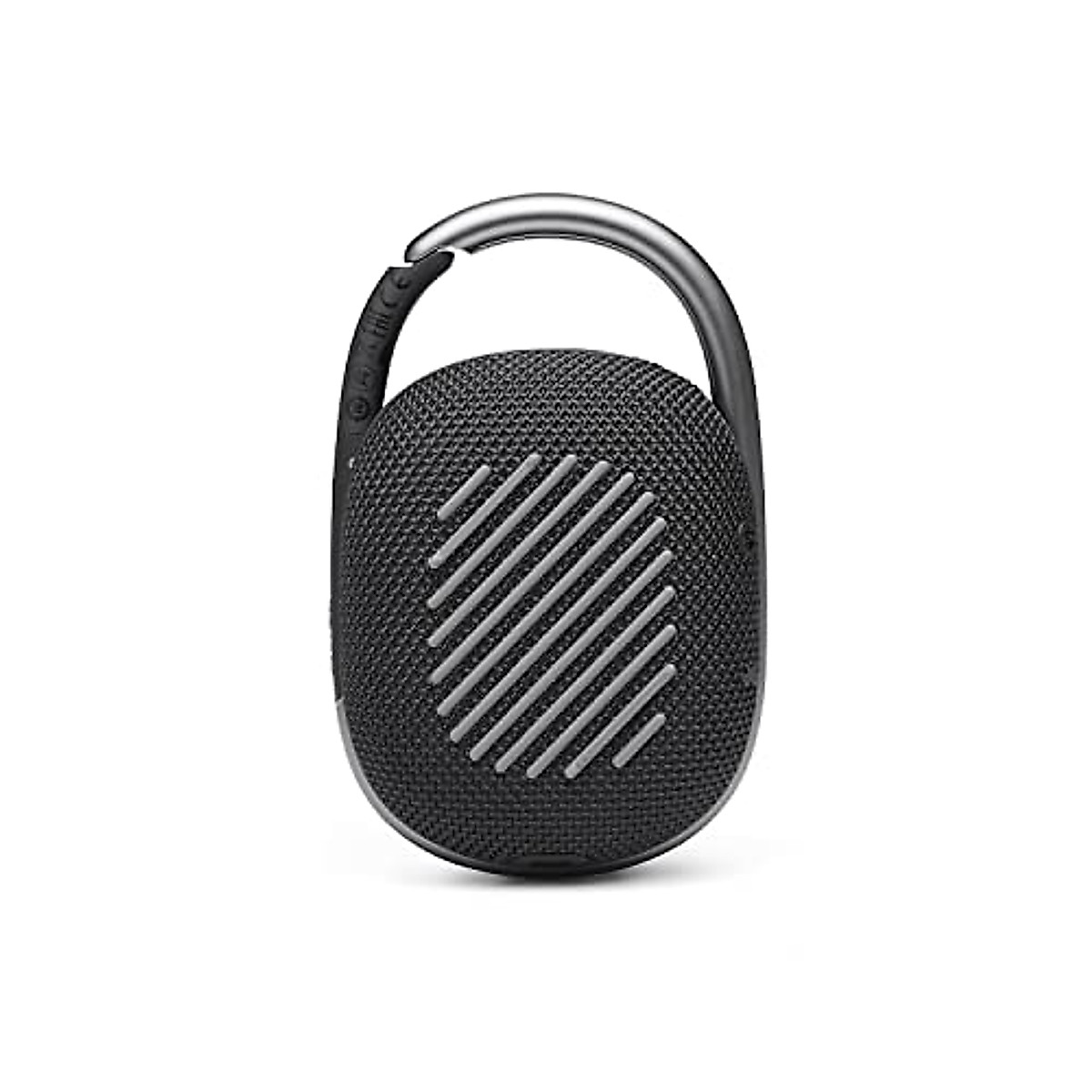 JBL Clip 4 Shower Speaker | Waterproof Bluetooth Speaker | Includes JBL Clip 4 Bluetooth Portable Speaker and Mircofiber Cloth | Mini Bluetooth Speaker, Beach | Black