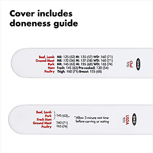 OXO Good Grips Chef's Precision Analog Leave-In Meat Thermometer,Silver,1 EA