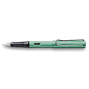 Lamy Al Star Fountain Pen - Blue/Green Fine (L32F)