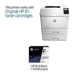 HP MAIN-14421 Laserjet Enterprise M604dn Monochrome Printer, (E6B68A) (Renewed)