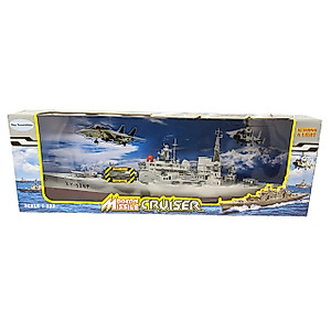 Toy Essentials 28 Inch Military Battleship Warship Aircraft Carrier Sound and Lights