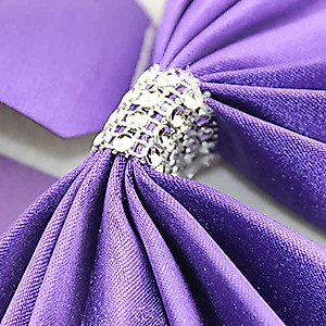 VVW&LIU 10 Pieces Wedding Ceremony Decor Red Blue Already Bow Tie Hotel Banquet Chair Sash Band Conference Event Birthday Party Favor,G,10 pcs