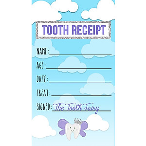 APOWUS Girls Tooth Fairy Kit with Pink Pillow, Wood Box Organizer, 20 Letters