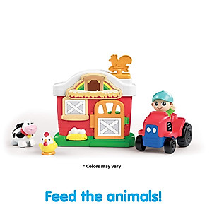 Kidoozie Lights 'n Sounds Farm Set - Playset Activity Toy for Children Ages 2 Years and Older (G02591)