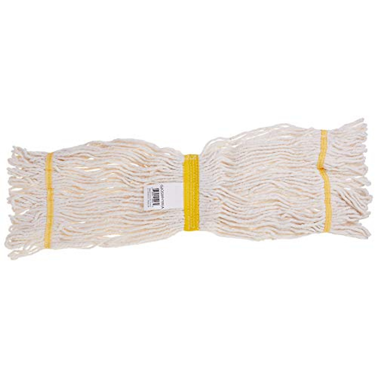 Genuine Joe GJOSWH1B, Narrow Band Blend Small White Mophead