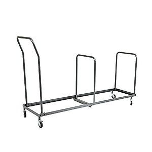 Office Star Stacking Dolly for FC8000 Chairs with 2 Locking Casters, Multi Color (DOL8000)