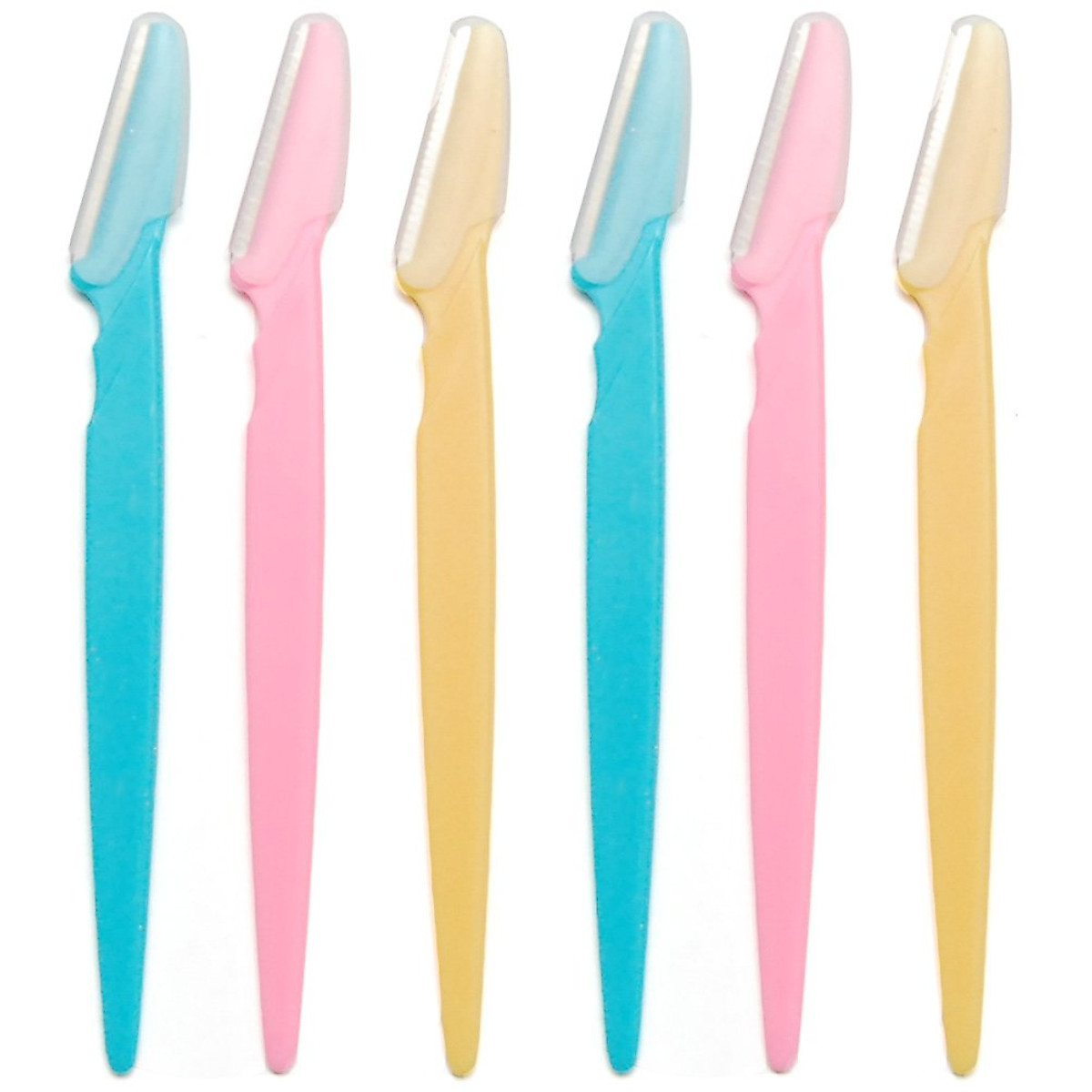 Luxxii (6 Pack) Eyebrow Shapers Razors Shavers Shaving Grooming Trimmers (B)