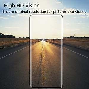 zZjoOoj For Oneplus 11 Screen Protector 6.7 inch with Camera Lens Protector, 9H Hardness HD Scratch Resistance [Fingerprint Sensor Compatible] [3D Tempered Glass]【2+2 pcs】