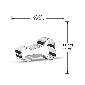 4-Piece Set of Creative Cookie Cutters，Cookie Baking Molds DIY Funny Stainless Steel Biscuits Molds Kitchen Supplies
