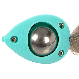 SmartyKat Instincts Sneaky Slider Rolling Interactive Cat Toy - Blue, One Size