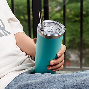 koodee Skinny Tumbler Lid-2 Pack Sealing Slider Replacement Lids Spill Proof Splash Resistant Covers Fits 2.73-2.75in Skinny Tumbler