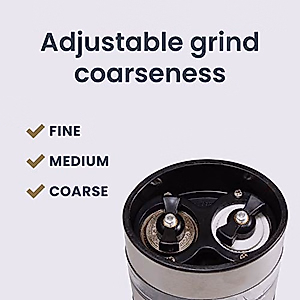 Olde Thompson Since 1944 Olde Thompson 4" Stainless Steel Pepper Salt Mill 2-in-1 Combo-5080-00, 4-inch, Silver