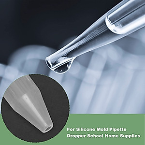Liquid Droppers Silicone Plastic Transfer Eyedropper for Kitchen Gummy Making - 8colors