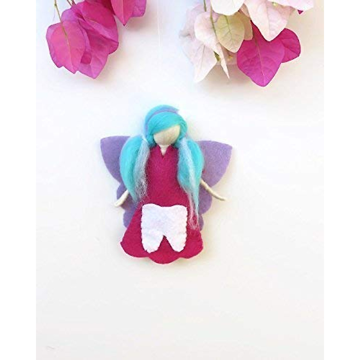 Handmade Tooth Fairy Doll for Girls, Tooth Fairy Pocket, Tooth Fairy Gifts for Girls age 6