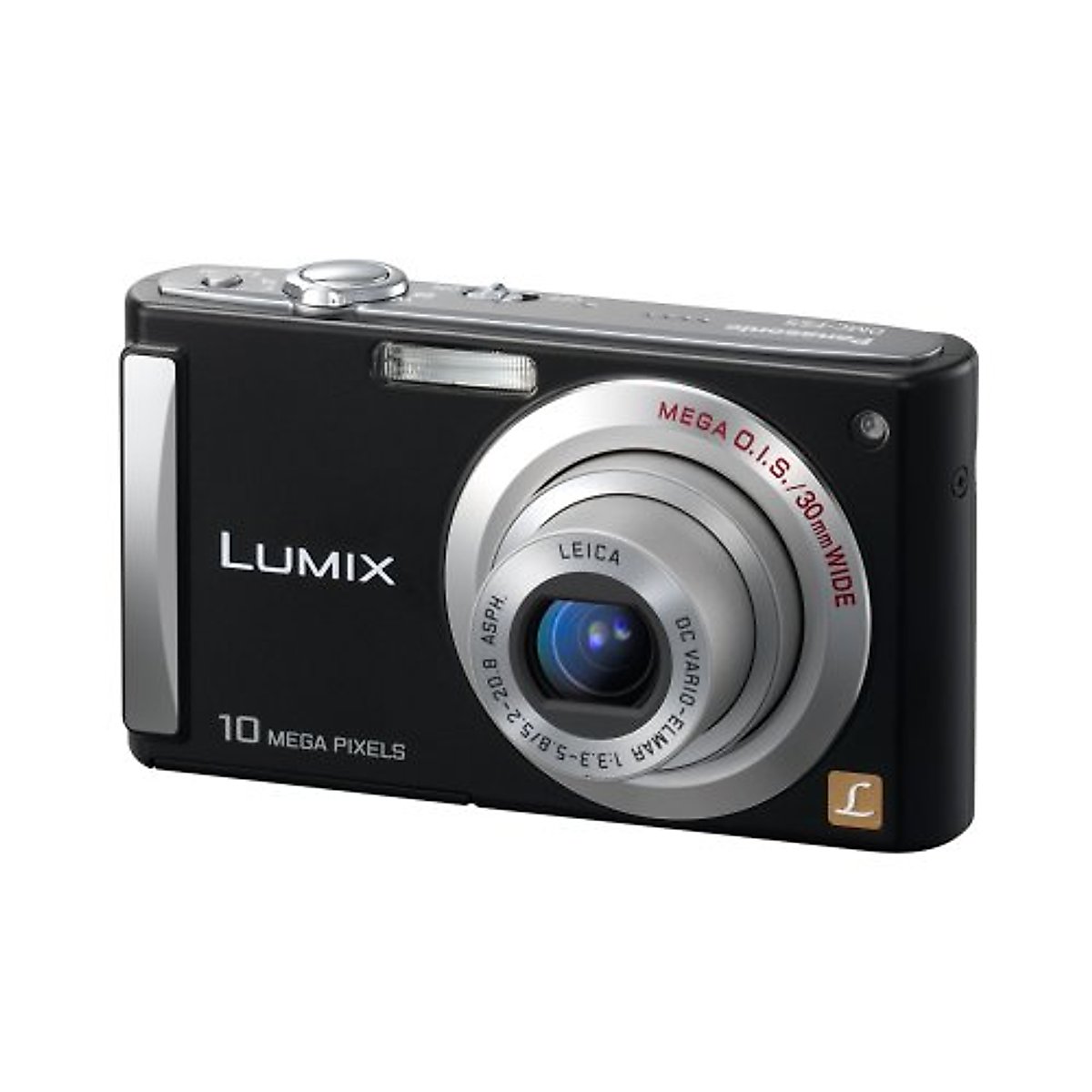 Panasonic Lumix DMC-FS5P-K 10.1MP Digital Camera with 4x Wide Angle MEGA Optical Image Stabilized Zoom (Black)