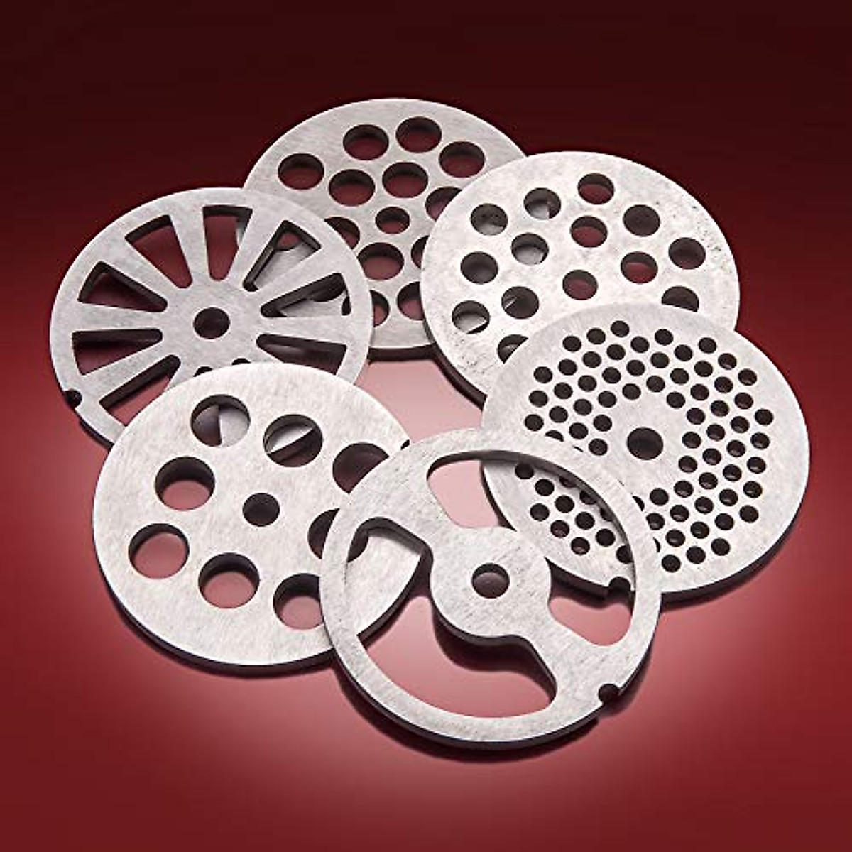 STX International "Gen 2 -Platinum Edition" Magnum 1800W Heavy Duty Electric Meat Grinder - 3 Lb High Capacity Meat Tray, 6 Grinding Plates, 3 S/S Blades, 3 Sausage Tubes & 1 Kubbe Maker & Much More!