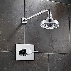 Solimeta High Pressure Shower Head, High Flow Bathroom Showerhead with Adjustable Brass Ball Joint