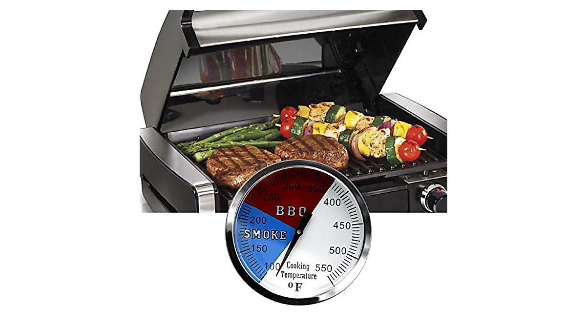 Hongso BBQ Smoker Temperature Gauge for Perfect Grilling