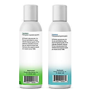 2-4oz Vegetable Glycerine & Propylene Glycol USP Kosher VG PG 99.9% Pure Food Grade