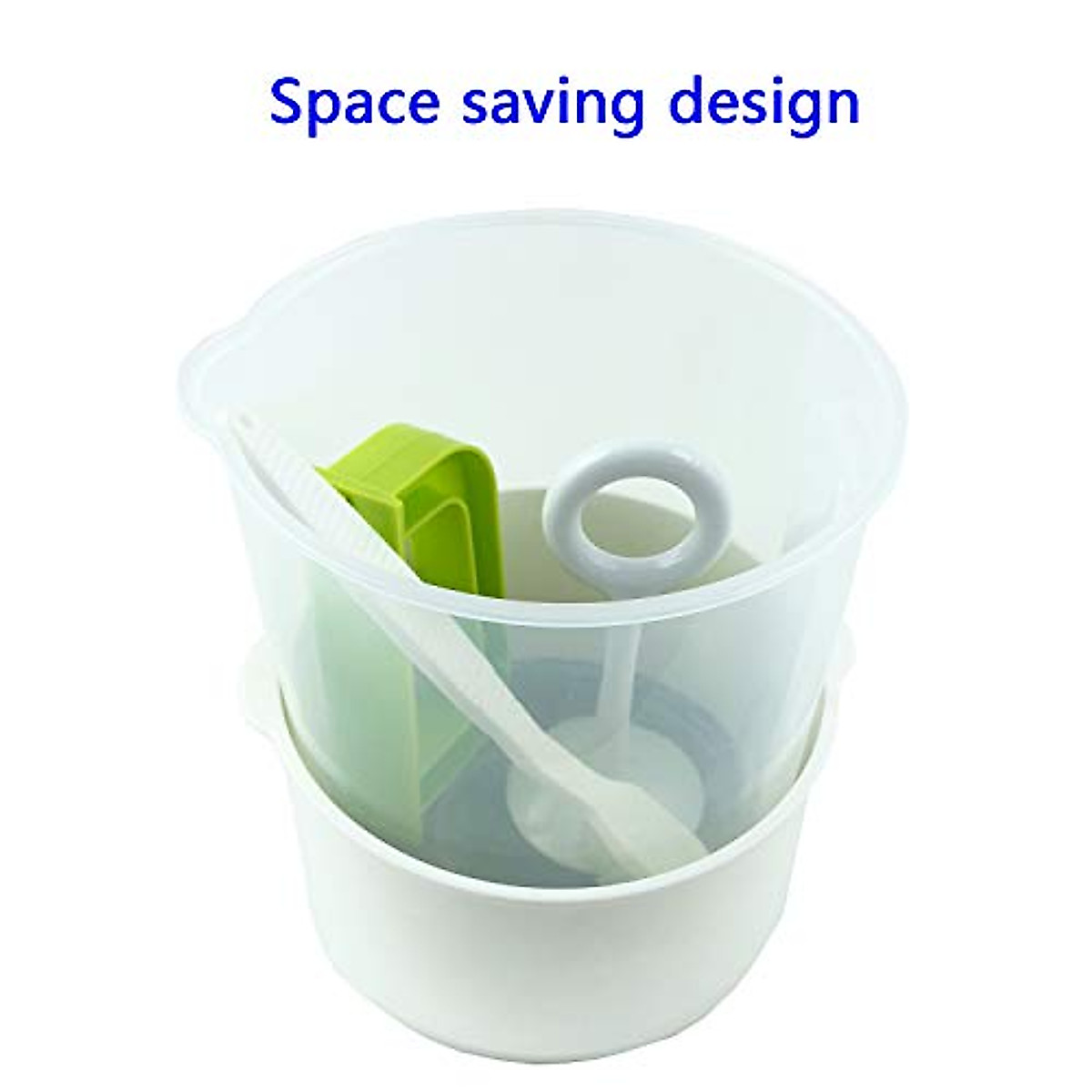 Multiple Usage Food Strainer , Nut Milk Bag Replacement, Yogurt Strainer, Food Grade Polycarbonate And Stainless Steel Mesh BPA-Free, Nut Milk/Soy Milk/Juice/Tea Filter