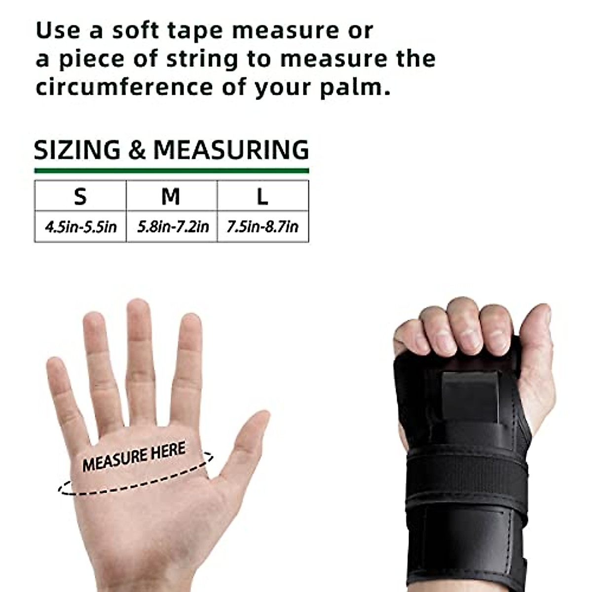 viclvin Wrist Guards with Palm Protection Pads for Adults and Kids, Adjustable Wrist Palms Protective Gear for Skateboarding, Longboarding, Roller Blading, Inline Skating, Snowboarding