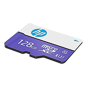 HP 128GB mx330 Class 10 U3 microSDXC Flash Memory Card - 100MB/s, Class 10, U3, 4K UHD, Full HD, UHS-I, Micro SD