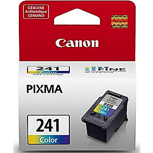 Genuine Canon PG-240XL High Capacity Black Ink Cartridge (5206B001) + CL-241 Color Ink Cartridge (5209B001)