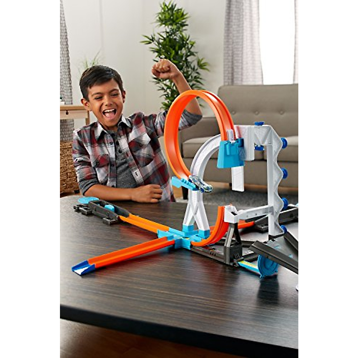 Hot Wheels DLF28 Track Builder System Stunt Kit Playset [Amazon Exclusive]