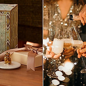 LA JOLIE MUSE Candles for Home Scented, Candles Gifts for Women, Luxury Candles for Home Decor, Holiday Candles, Sweet Pea & Lily Scented Candle, Decorative Candles with Cute Owl Lid, 8.5 oz 60 Hours