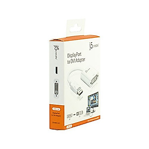 J5 Create Jda154 Display Port to HDMI Adapter Cable White