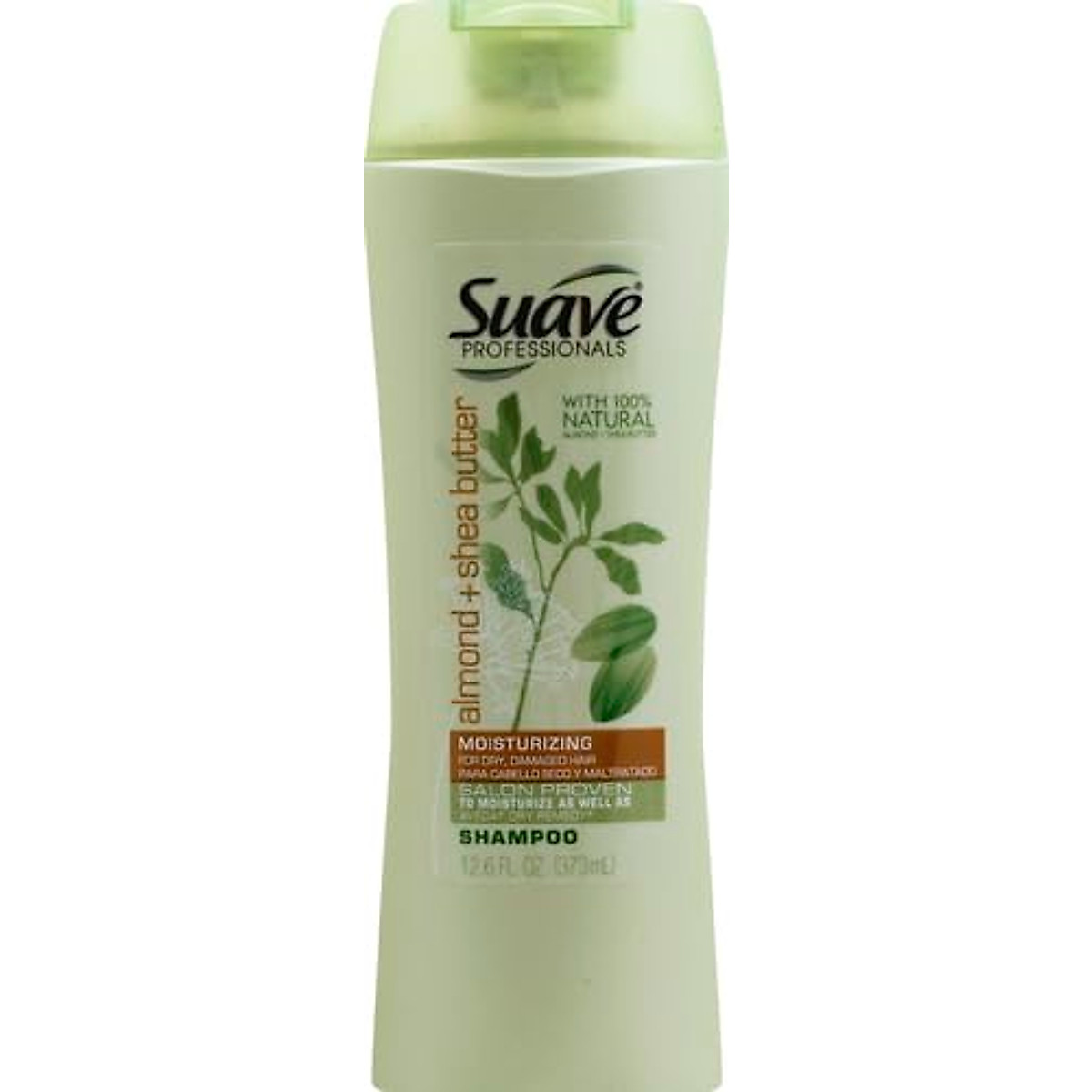 Suave Moisturizing Shampoo Almond + Shea Butter Paraben Free 12.6 oz