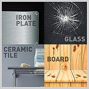 HORUSDY 2-Pack Super Strong 6" Automatic Centre Hole Punch, Adjustable Impact, Center Punch