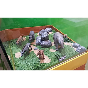 MOJO Woolly Mammoth Adult 1:20 Scale Realistic Prehistoric Extinct Animal Collection Hand Painted Toy Figurine