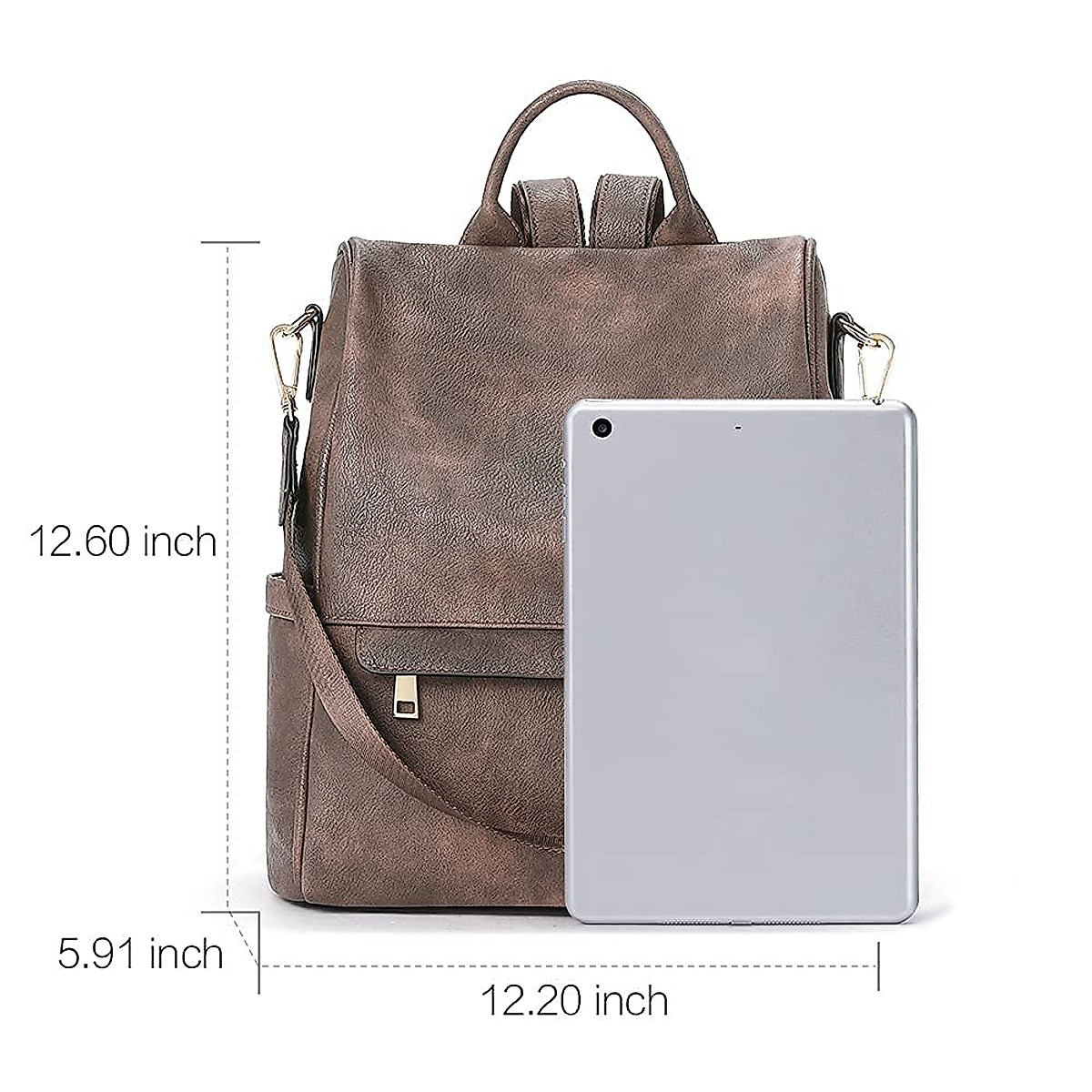 CLUCI Women Backpack Purse Bundles with Women Wallet