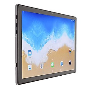 SUEH Tablet PC, 8GB RAM 128GB ROM Gray 10.1 Inch Tablet 100-240V Dual Card Dual Standby 3200x1440 Writing for Android 12 (US Plug)